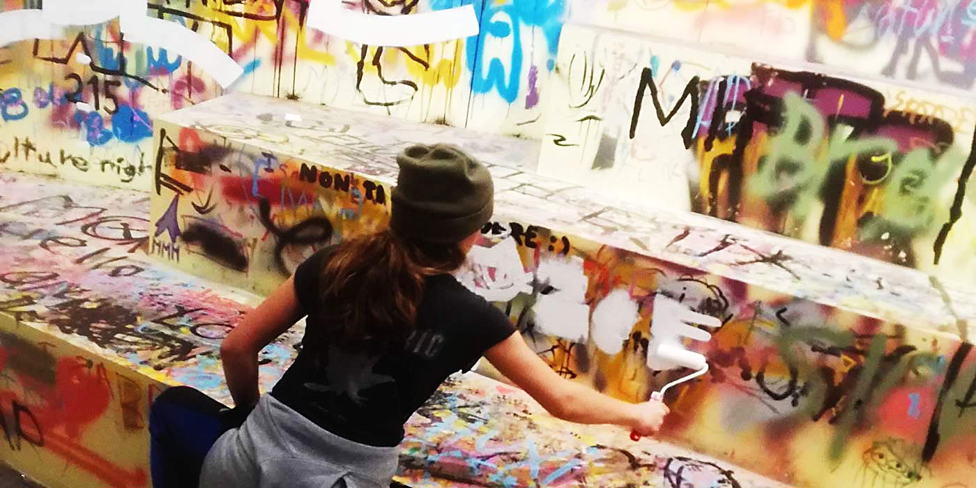 Kreativ pædagogisk graffiti workshop 🎨 Til børn og unge